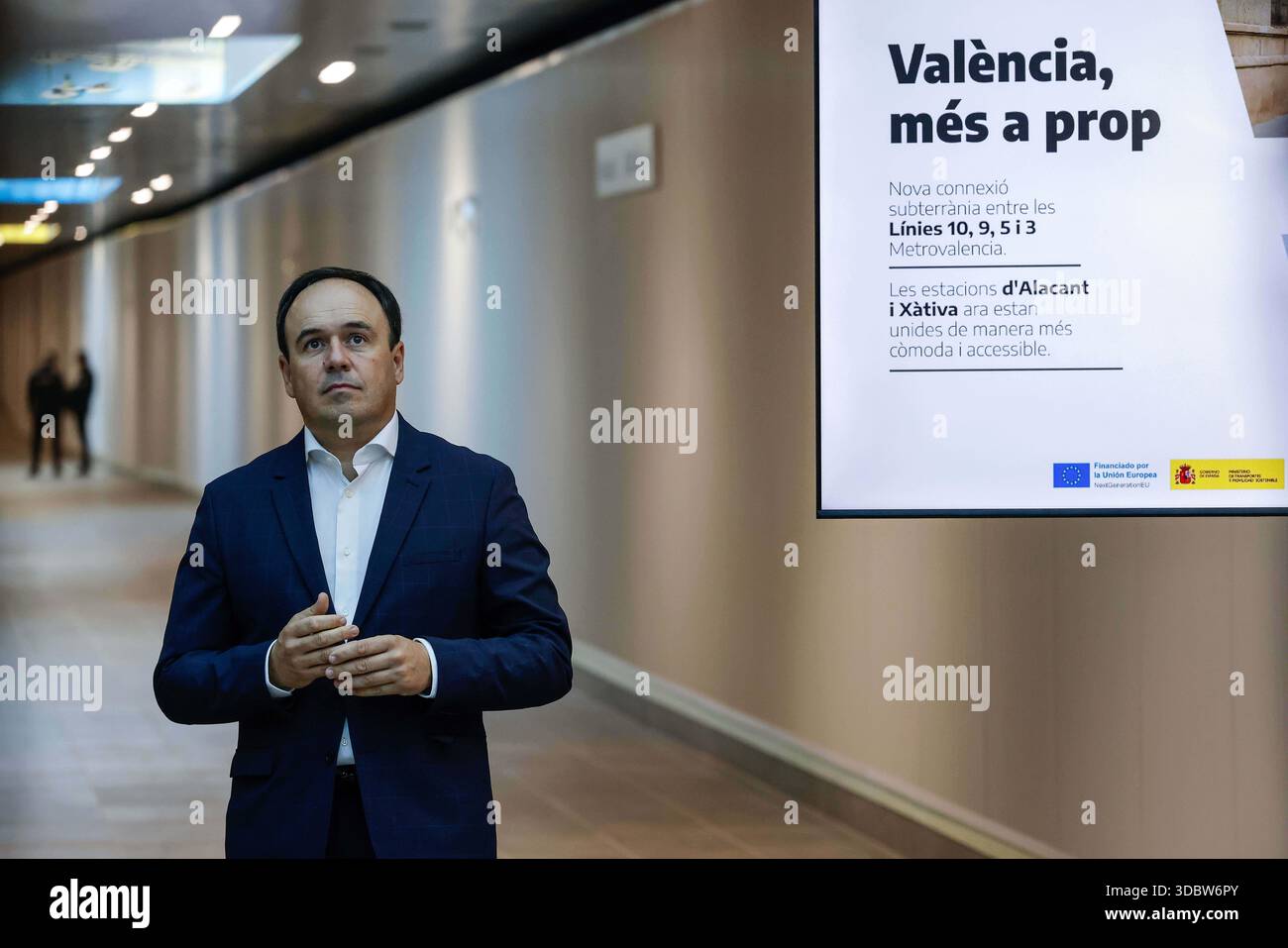 The president of the Generalitat Valenciana, Juanfran Pérez Llorca ...