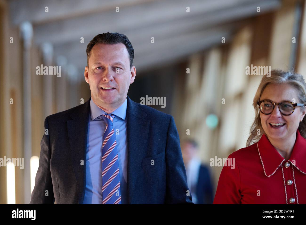 Edinburgh Scotland, UK 18 December 2025. Russell Findlay MSP and ...