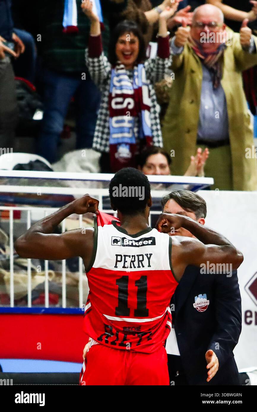 12/17/2025 - Darius Perry (USA) - Real Sebastiani Rieti during Real ...