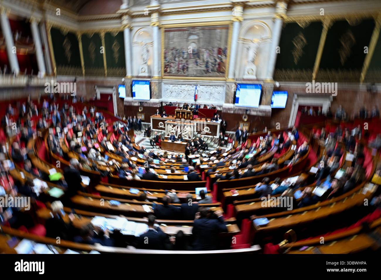 National Assembly in Paris - Questions to the Government, December 16th ...