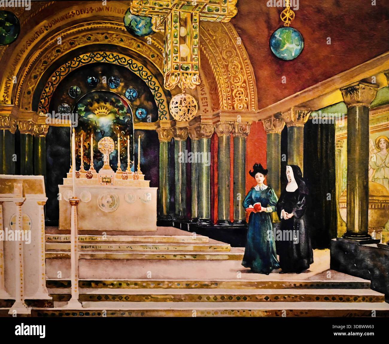 American 19th century art Stock Vector Images - Alamy