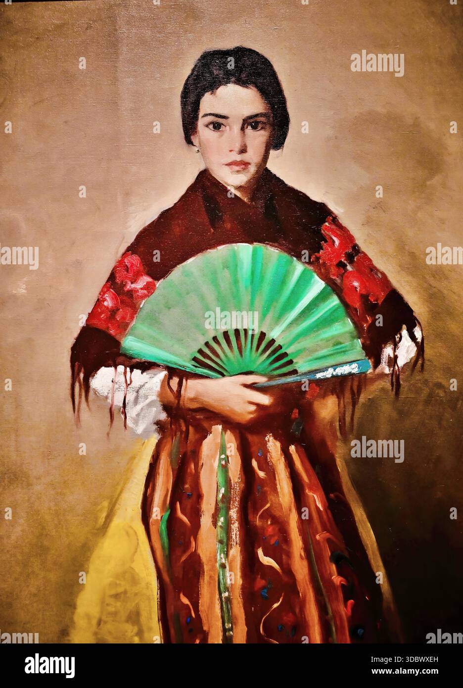 Portrait european girl in Stock Vector Images - Alamy