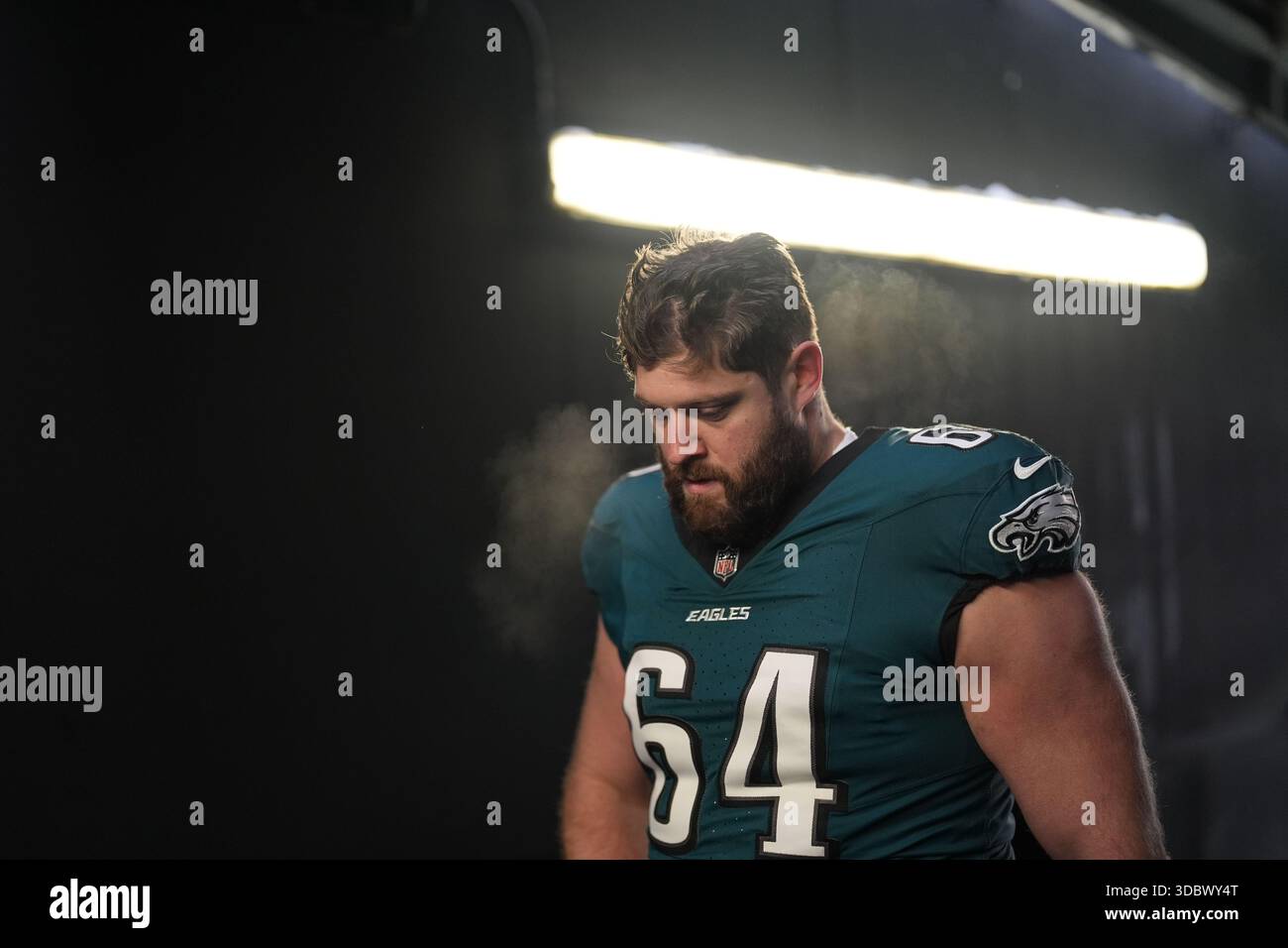 Philadelphia Eagles' Brett Toth walks to the locker room before an NFL ...