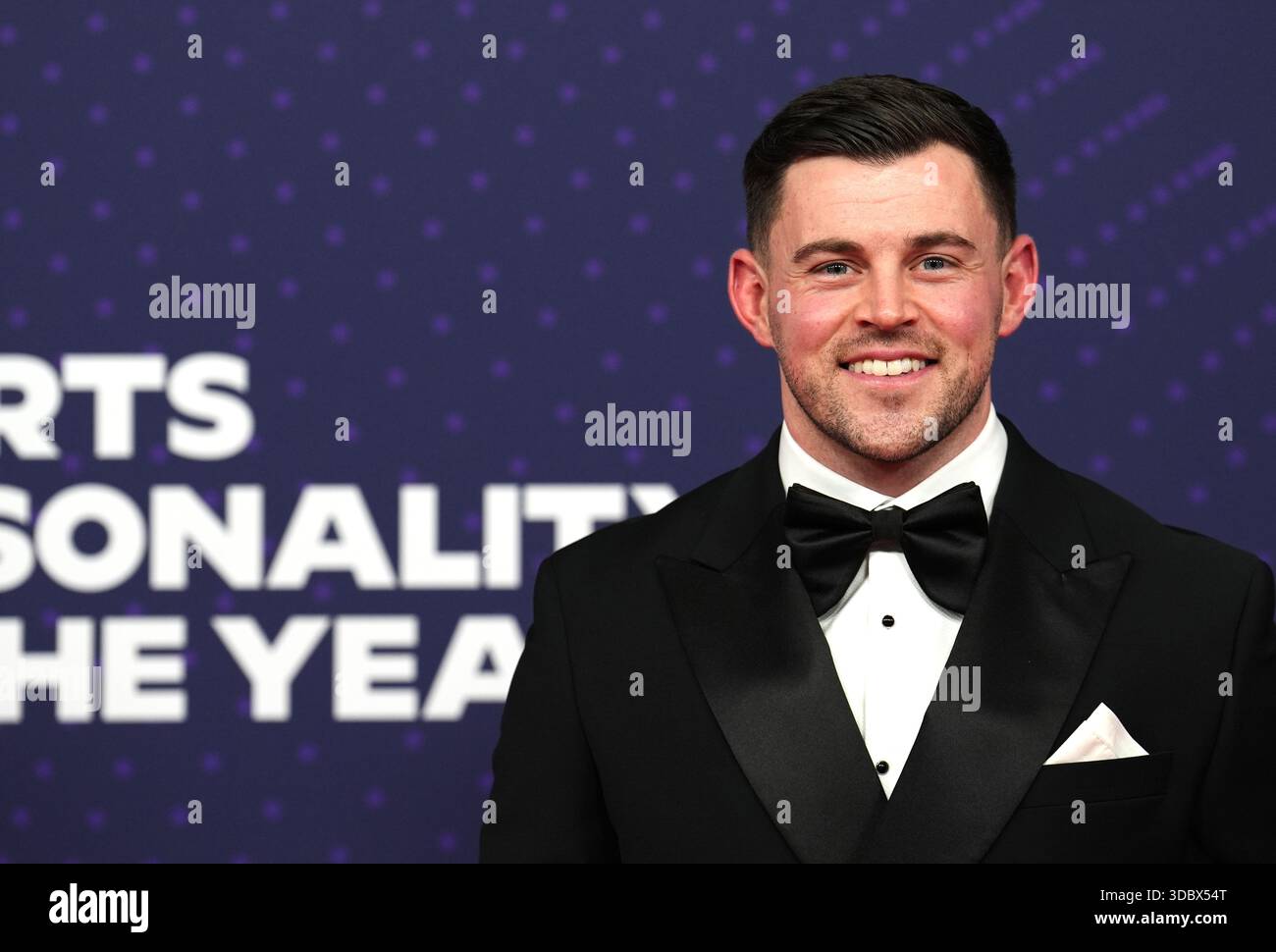 Gio Russo arriving for the 2025 BBC Sports Personality of the Year ...
