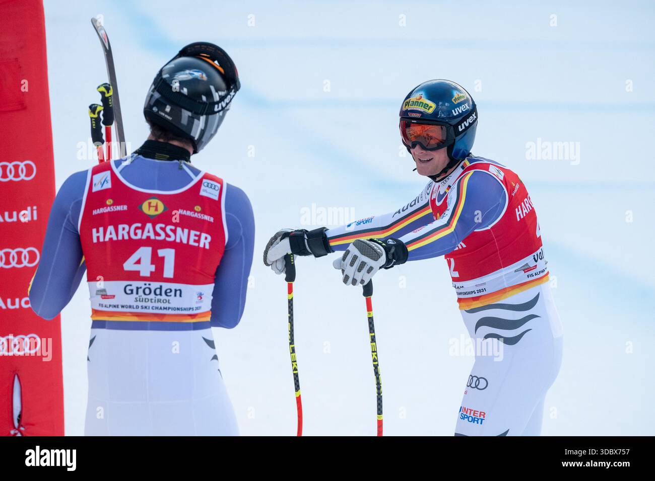 Simon Jocher (GER) and Luius Vogt (GER) teaming up during 2026 Audi FIS ...