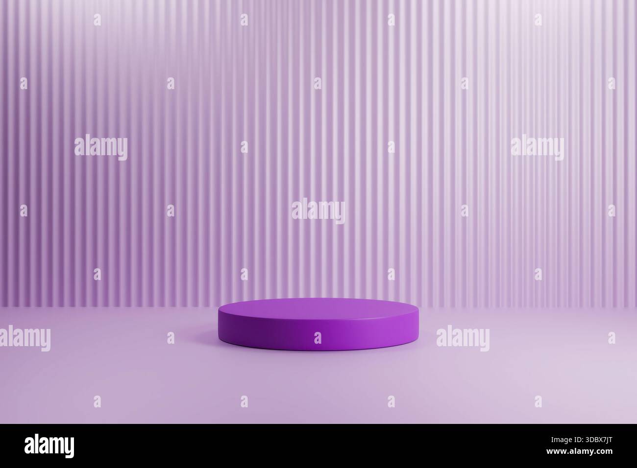 Purple lilac podium 3d hi-res stock photography and images - Alamy