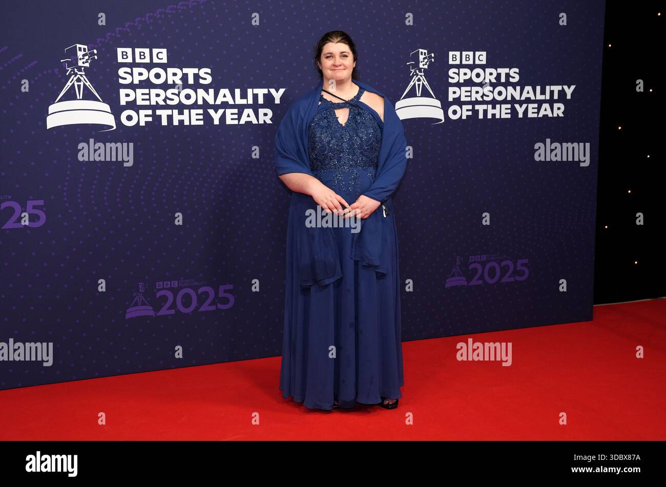 Sabrina Fortune arriving for the 2025 BBC Sports Personality of the ...