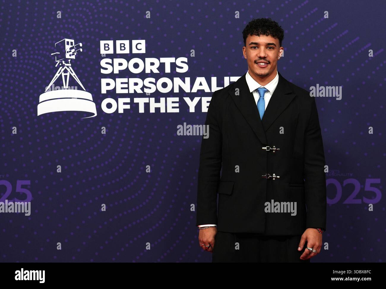 Freddie Fraser arriving for the 2025 BBC Sports Personality of the Year ...