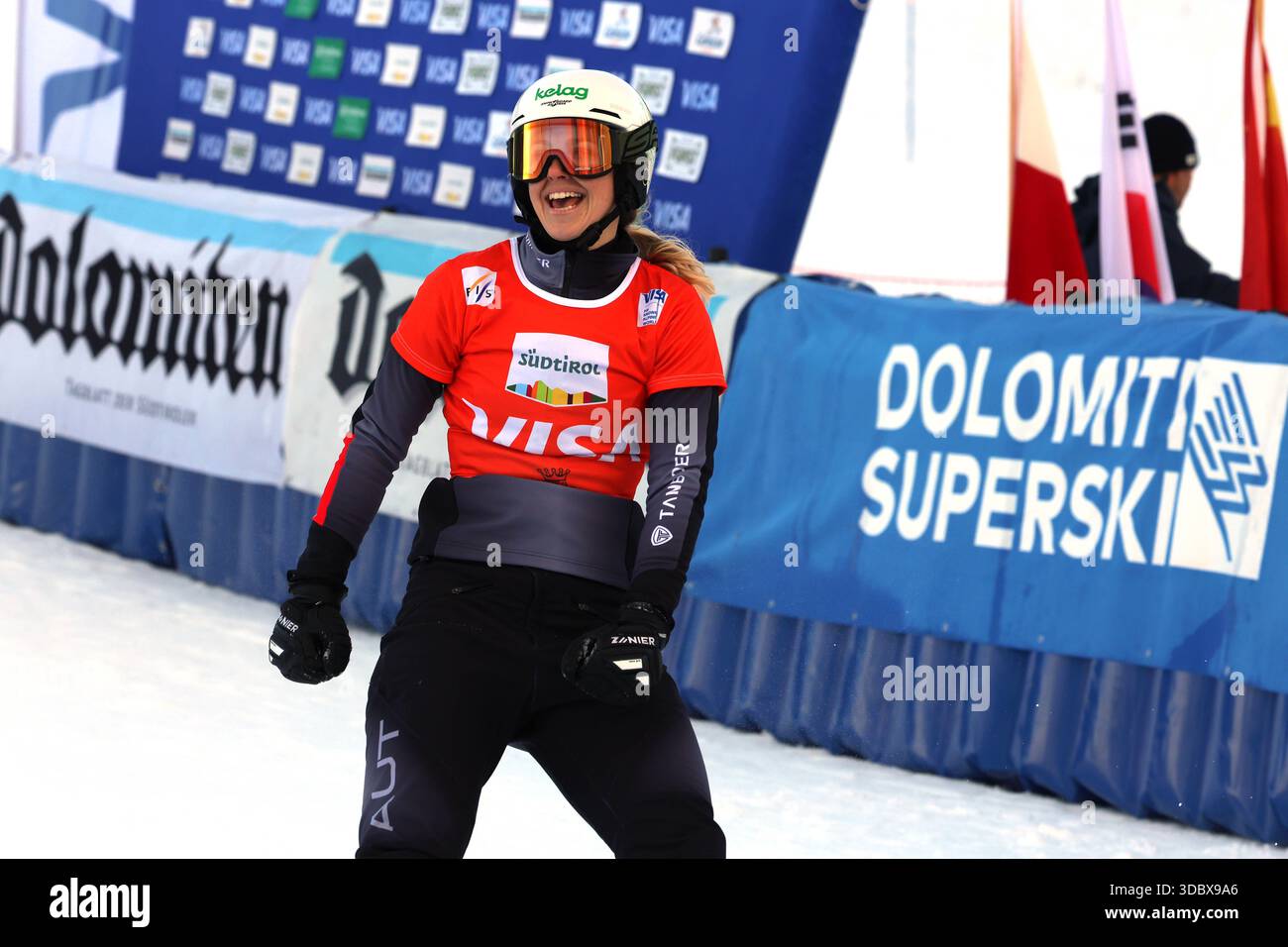 Visa Fis Snowboard Alpine World Cup Carezza, Sabine Payer (AUT ...