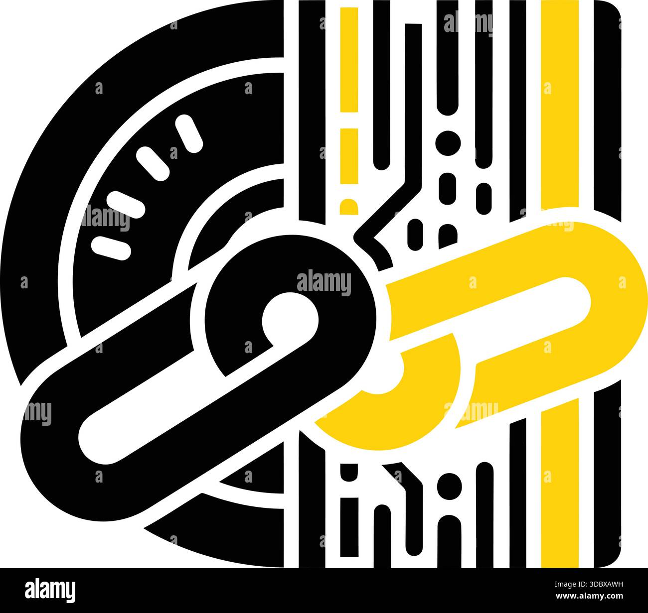 Chain planning Stock Vector Images - Alamy