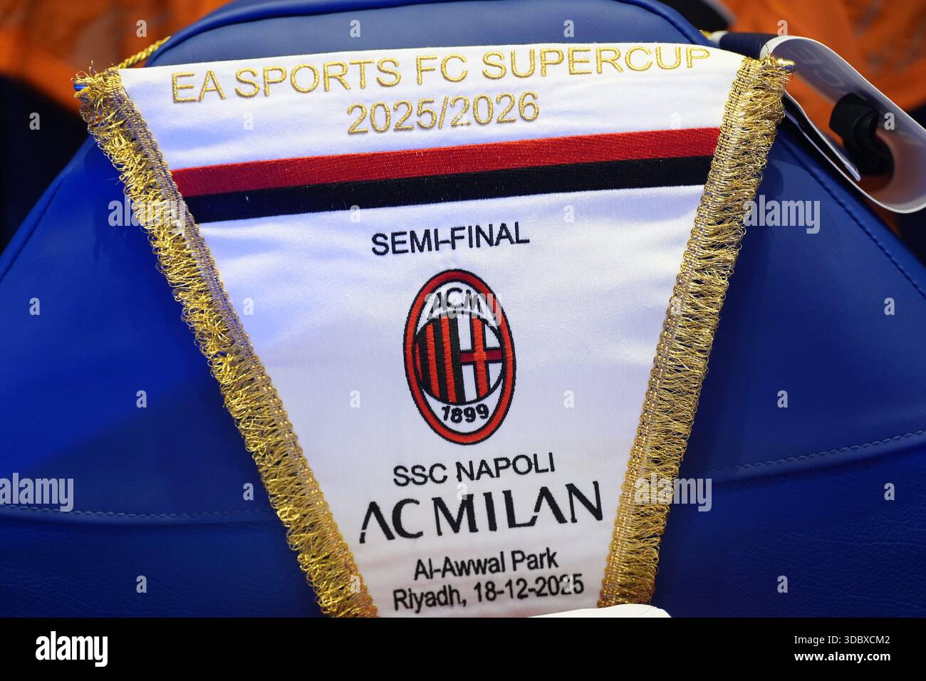Milan looker room before the EA Sports FC italian Supercup 2025 ...