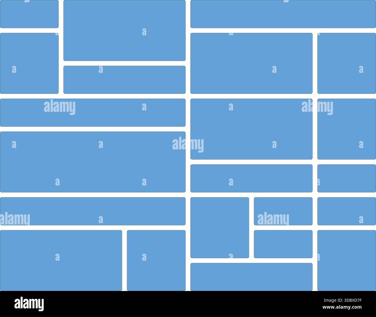 Rows of the bricks Stock Vector Images - Alamy