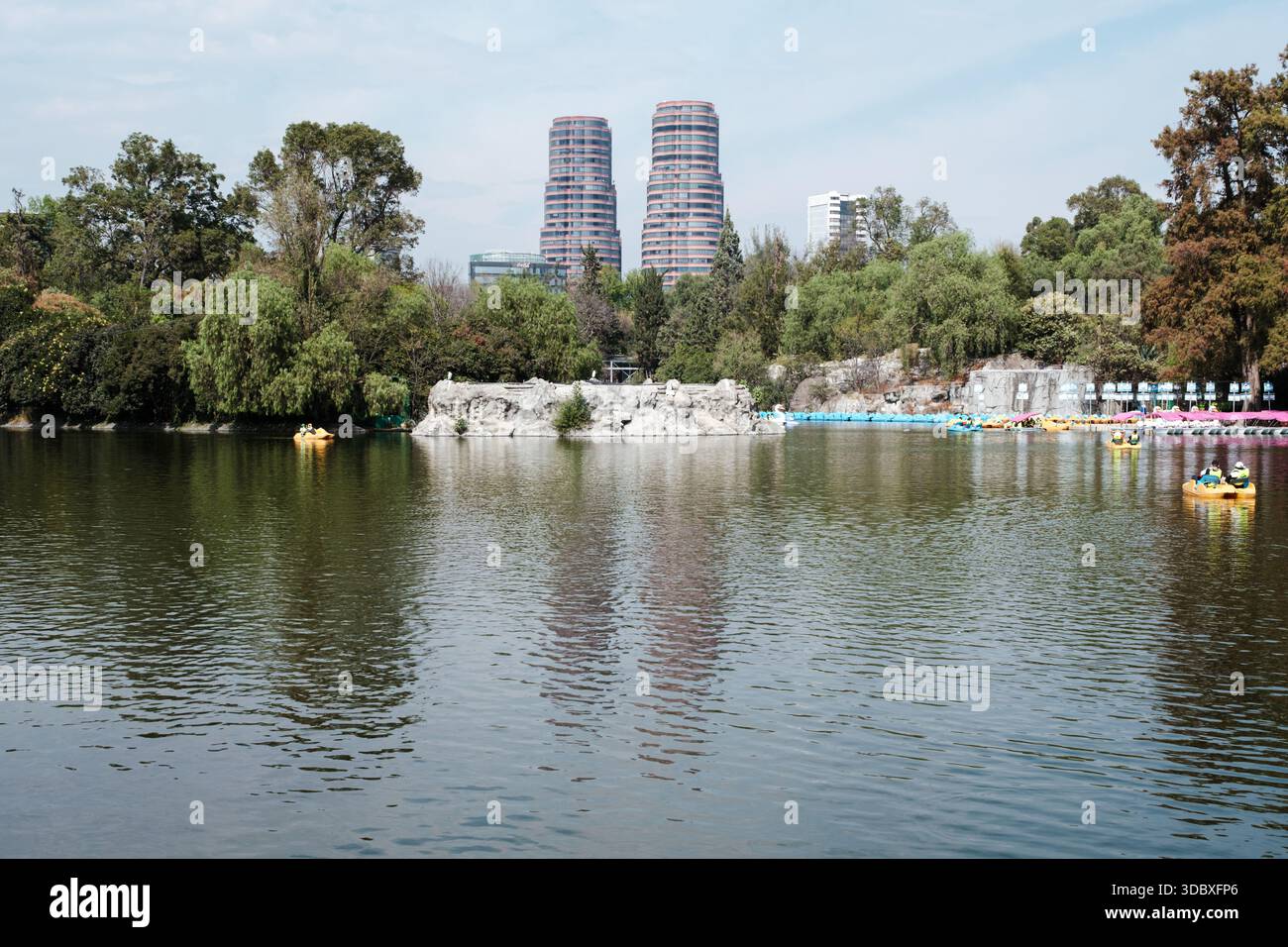 Lago de chapultepec Stock Photo - Alamy