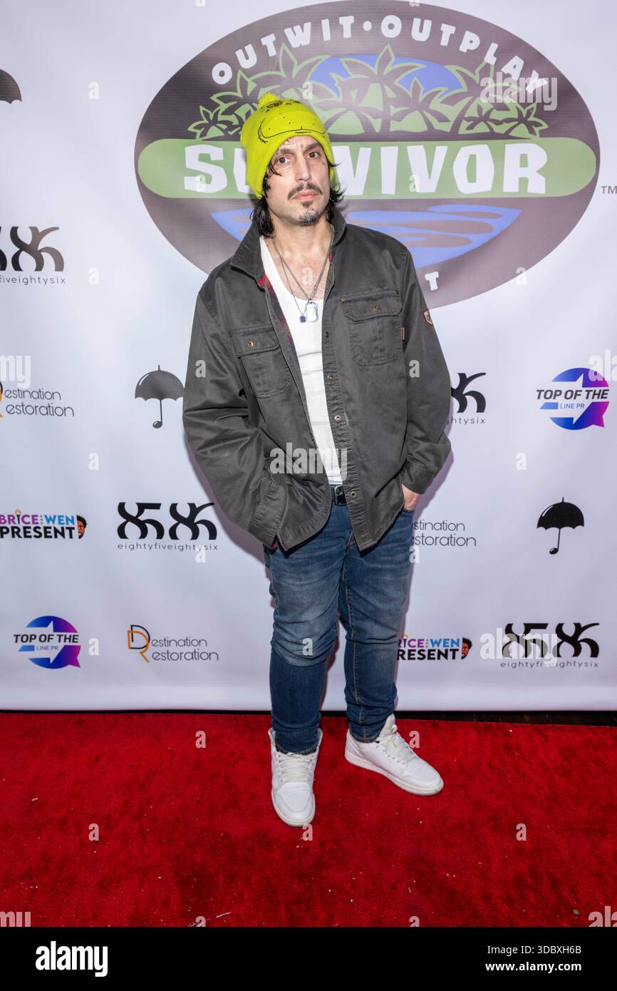 Actor Ryan Cleary attends 49th Season of Survivor Finale Party ...