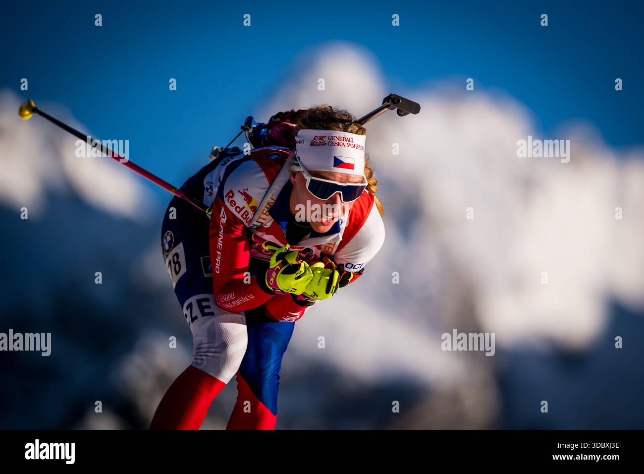 Biathlon World Cup - women's 7.5km sprint, 18 December 2025, Le Grand ...