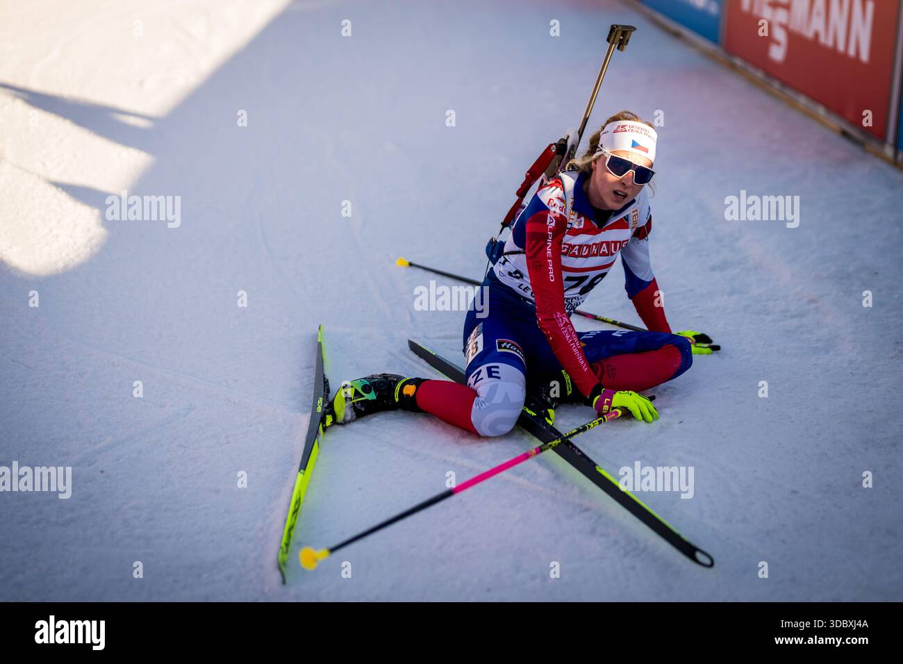 Biathlon World Cup - women's 7.5km sprint, 18 December 2025, Le Grand ...