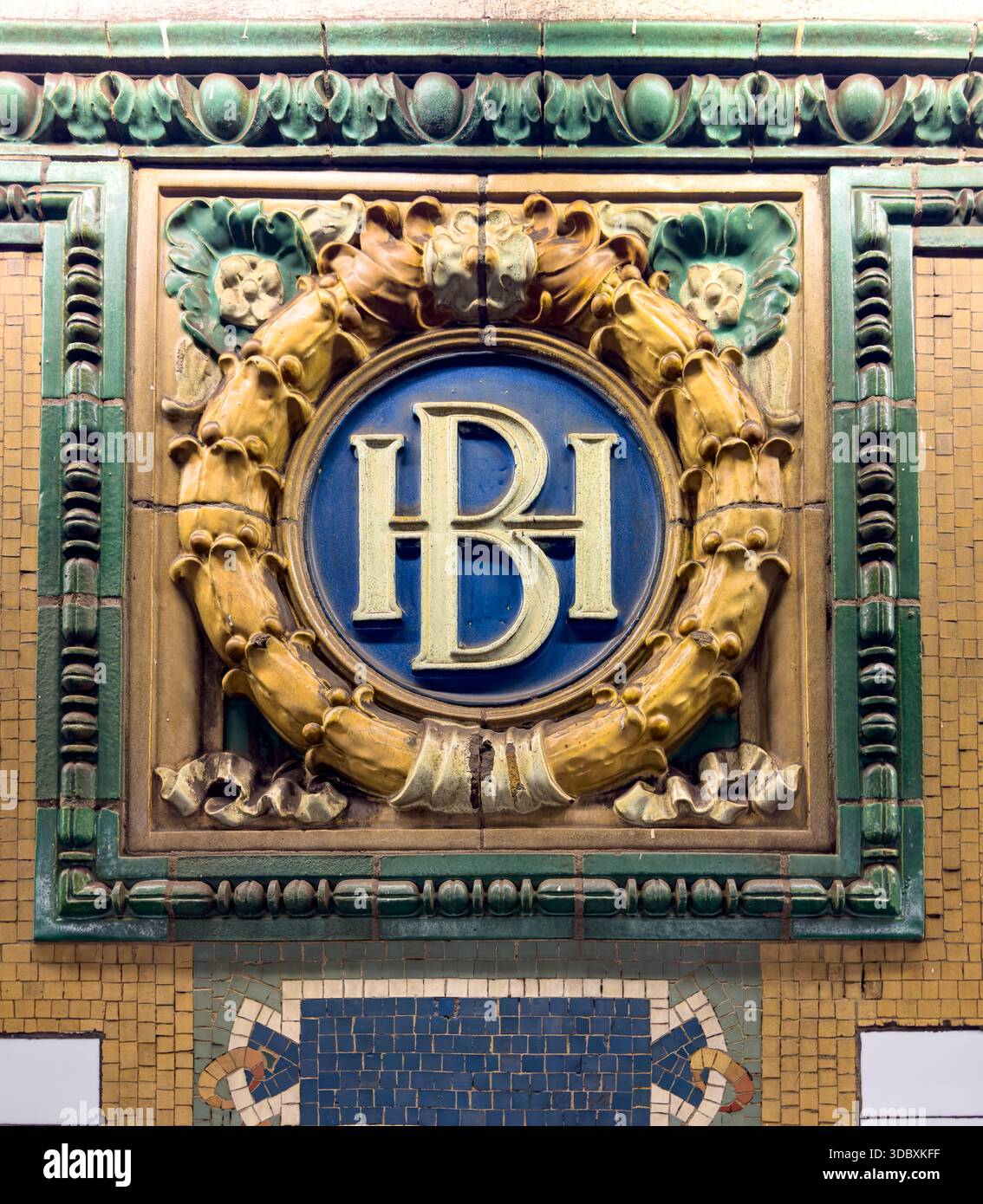 Hbi logo design hi-res stock photography and images - Alamy