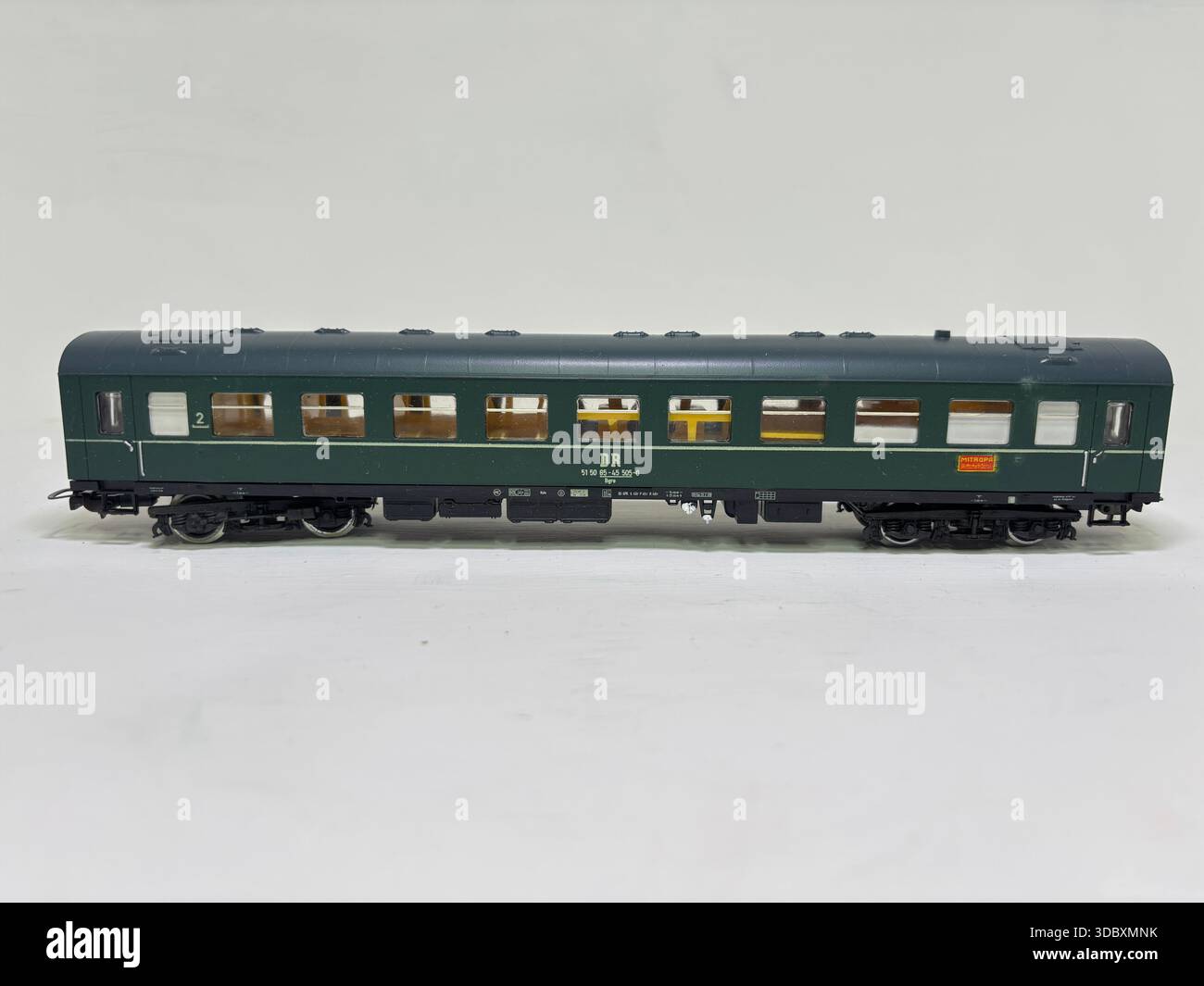 Piko HO scale passenger carriage for model railway trains in East ...