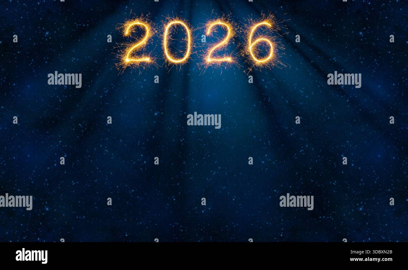 2026 new year background hi-res stock photography and images - Alamy