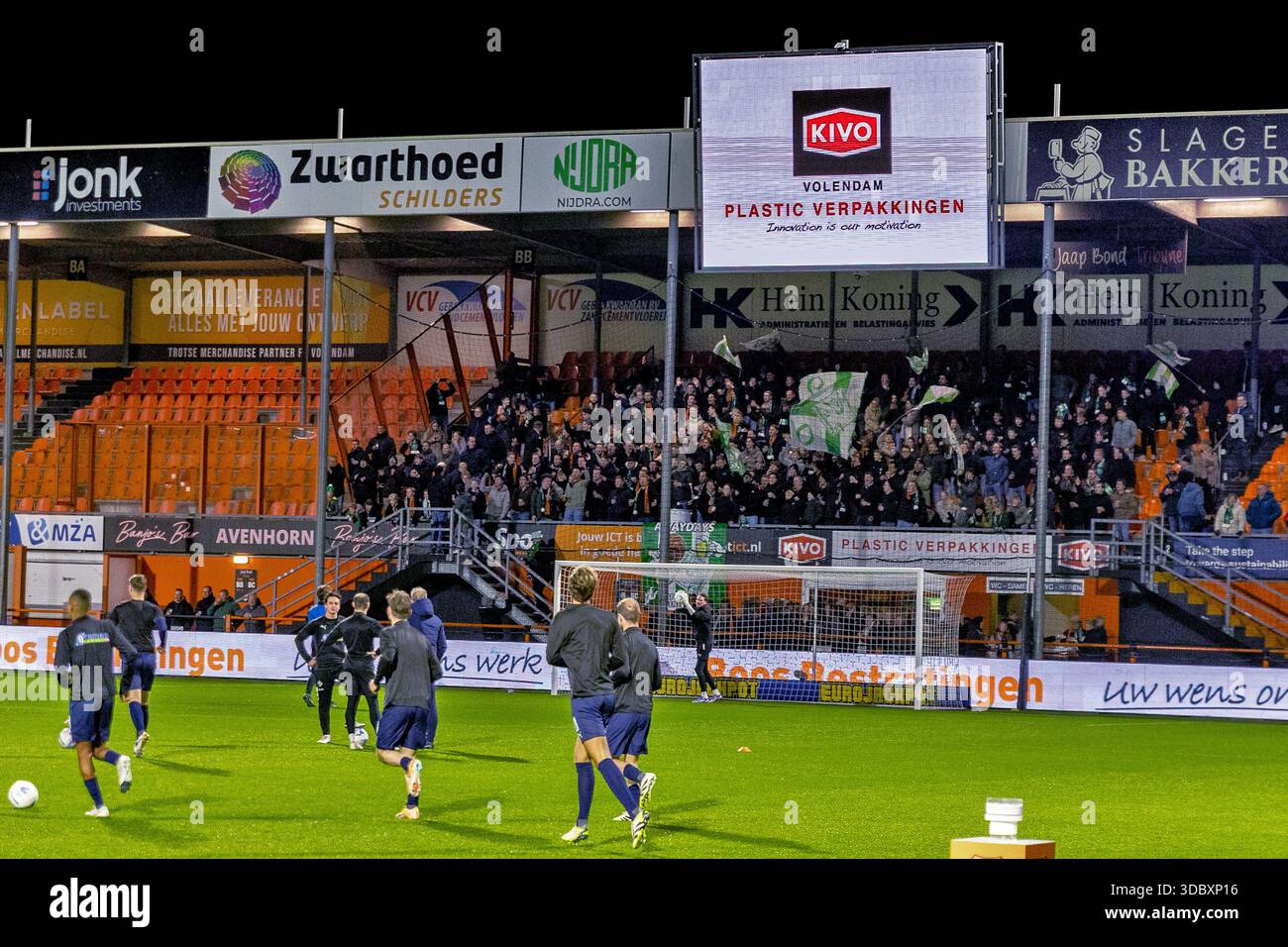 VOLENDAM , 18-12-2025 , KRAS Stadium , season 2025 / 2026 , Dutch ...