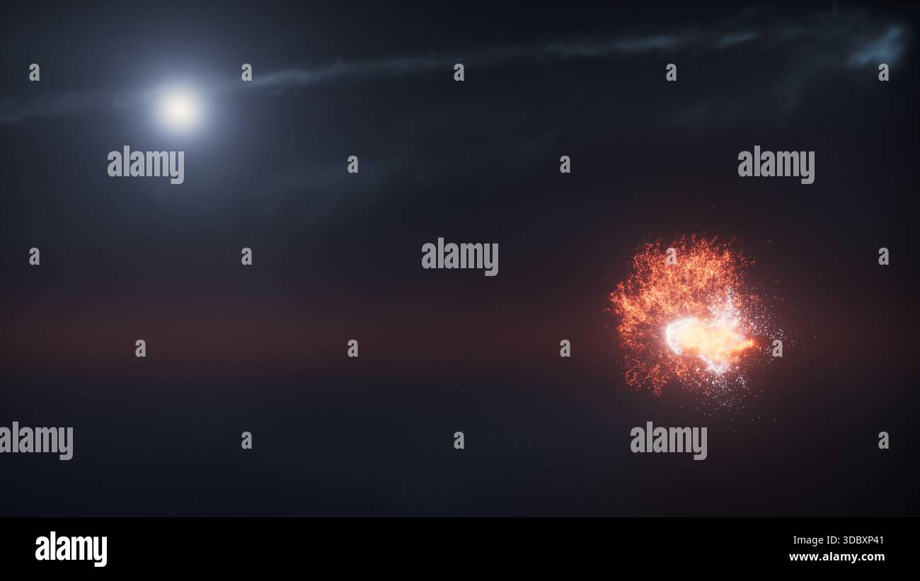 This illustration provided by NASA in December 2025 depicts the ...