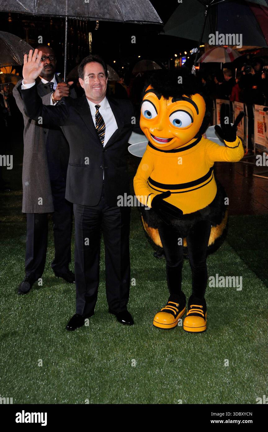 JERRY SEINFELD"Bee Movie" UK film premiere Empire cinema, Leicester ...