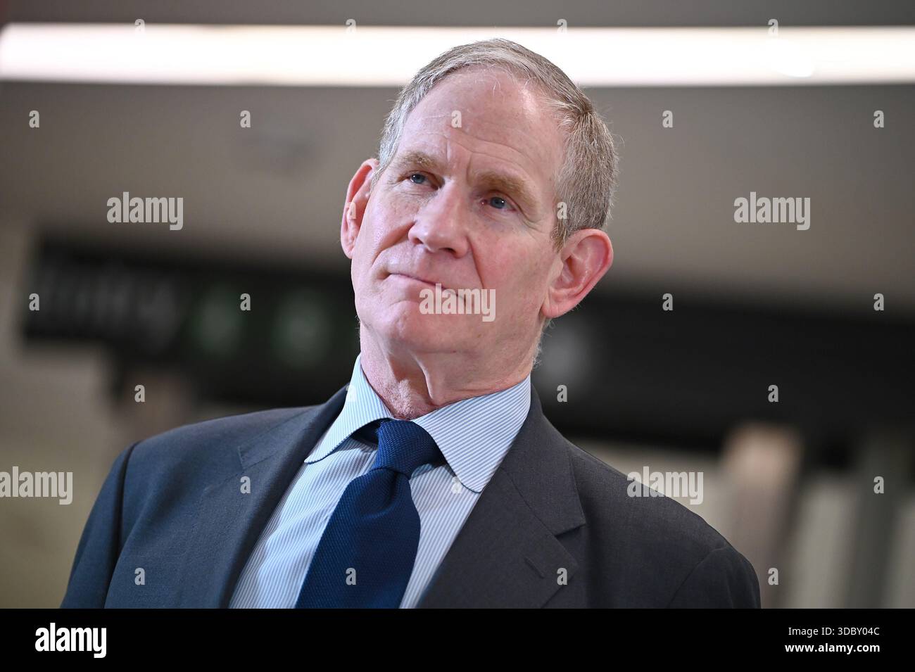 MTA CEO Janno Lieber speaks at a press conference held by Governor ...