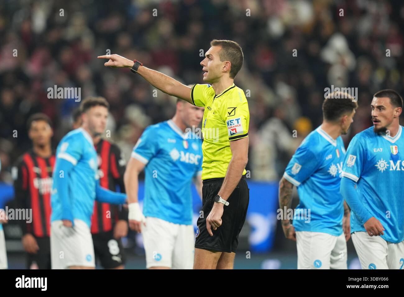Riyadh, Saudi Arabia. 18th Dec, 2025. Referee Luca Zufferli during the ...