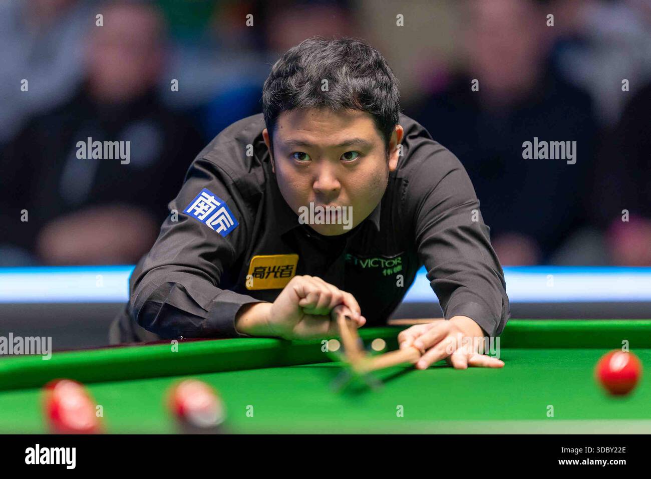 Edinburgh, Scotland. 18 December 2025. Zhang Anda during the Betvictor ...