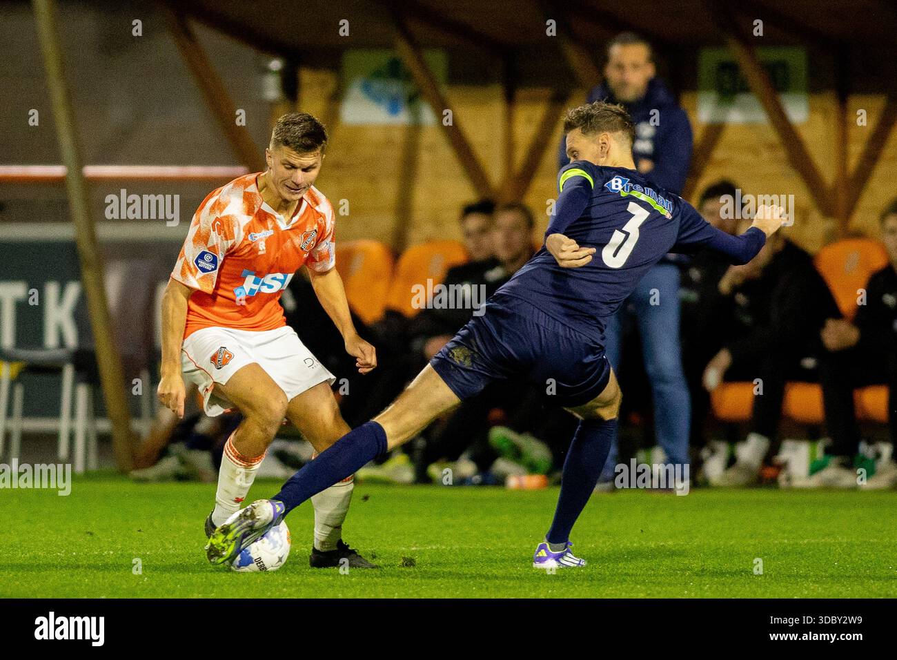 VOLENDAM , 18-12-2025 , KRAS Stadium , season 2025 / 2026 , Dutch ...
