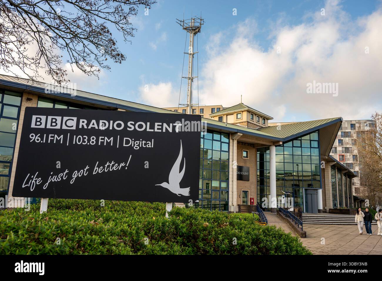 BBC studios and headquarters of the regional TV and radio stations ...
