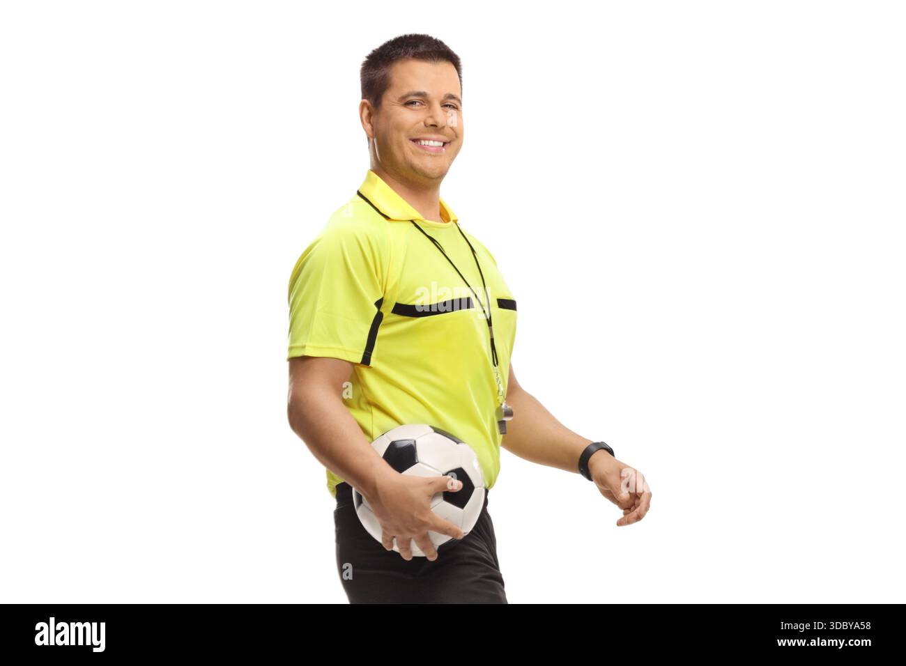 Football assistant referee 1 hi-res stock photography and images - Alamy