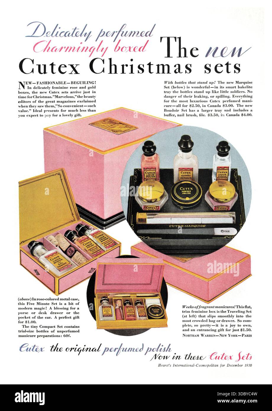 Cutex advertisement 1920s hi-res stock photography and images - Alamy