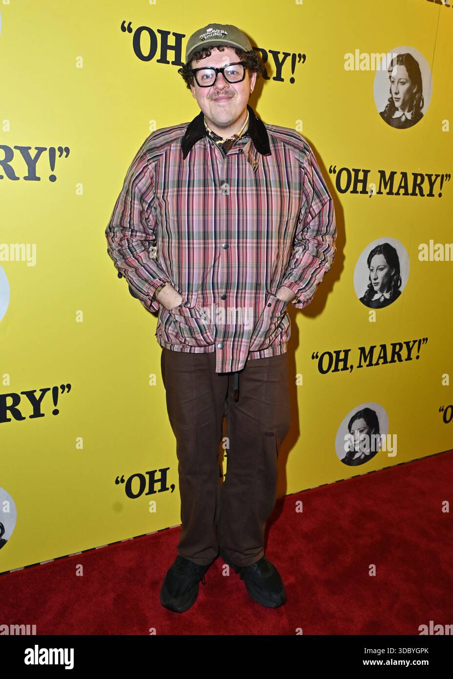 Jack Rooke attends "Oh, Mary!" Press Night at the Trafalgar Theatre in ...