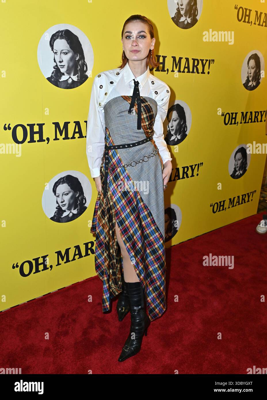 Georgie Buckland attends "Oh, Mary!" Press Night at the Trafalgar ...