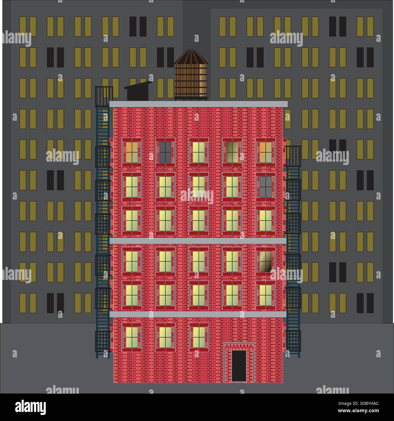 Old door style Stock Vector Images - Alamy