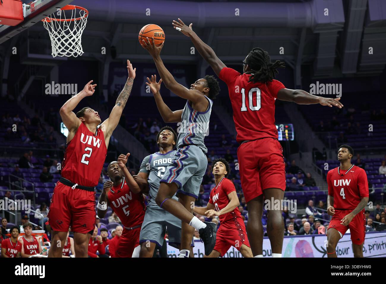 FORT WORTH, TX - DECEMBER 15: TCU Horned Frogs guard Jayden Pierre (#1 ...