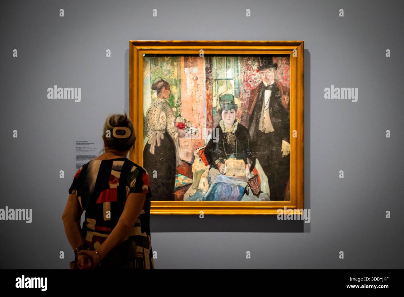 Frances Hodgkins painting 'The Edwardians', Exhibition 'Dangerously ...