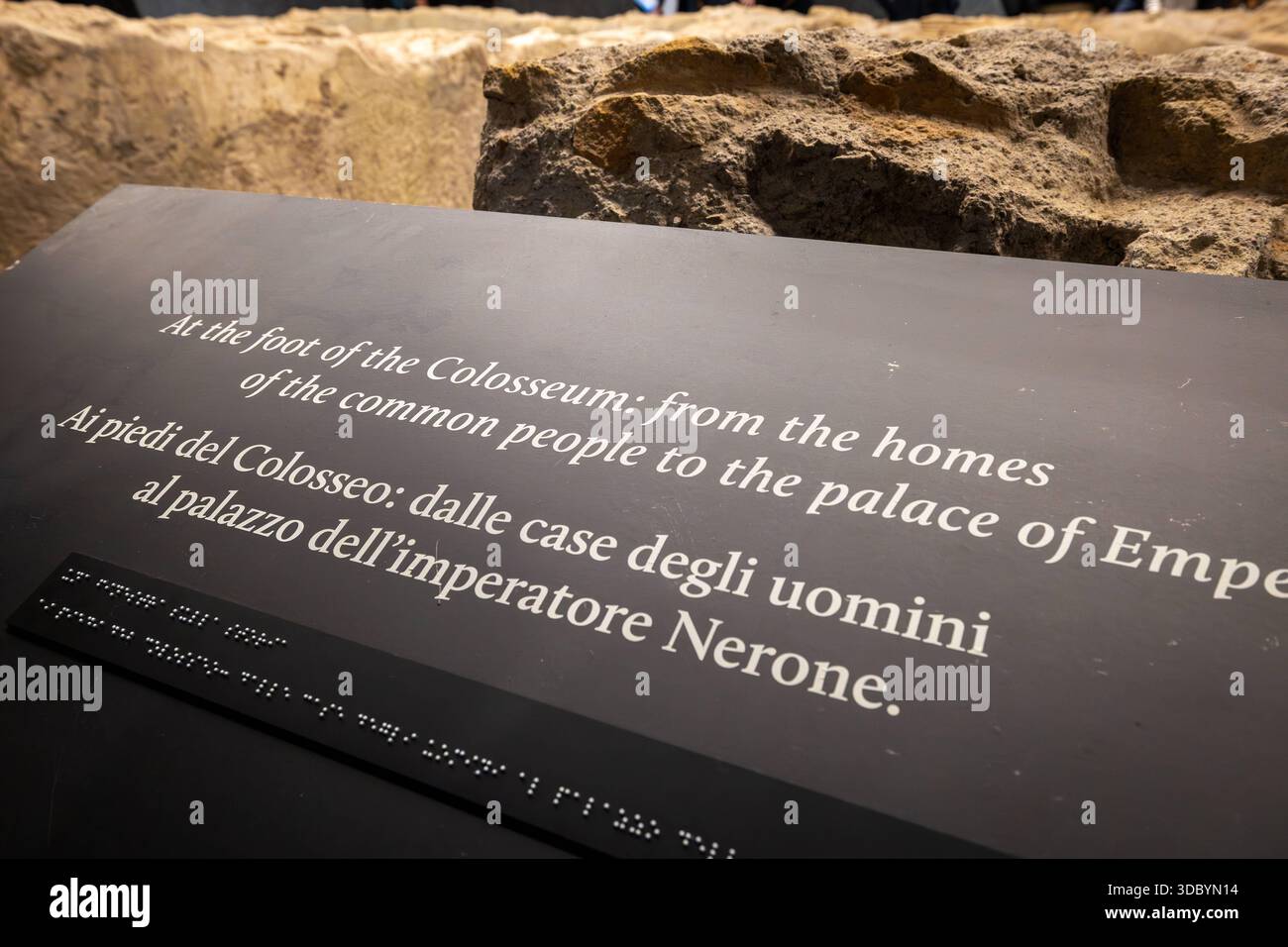 New Metro C station, Colosseo - Fori Imperiali in Rome, Italy. Rome ...