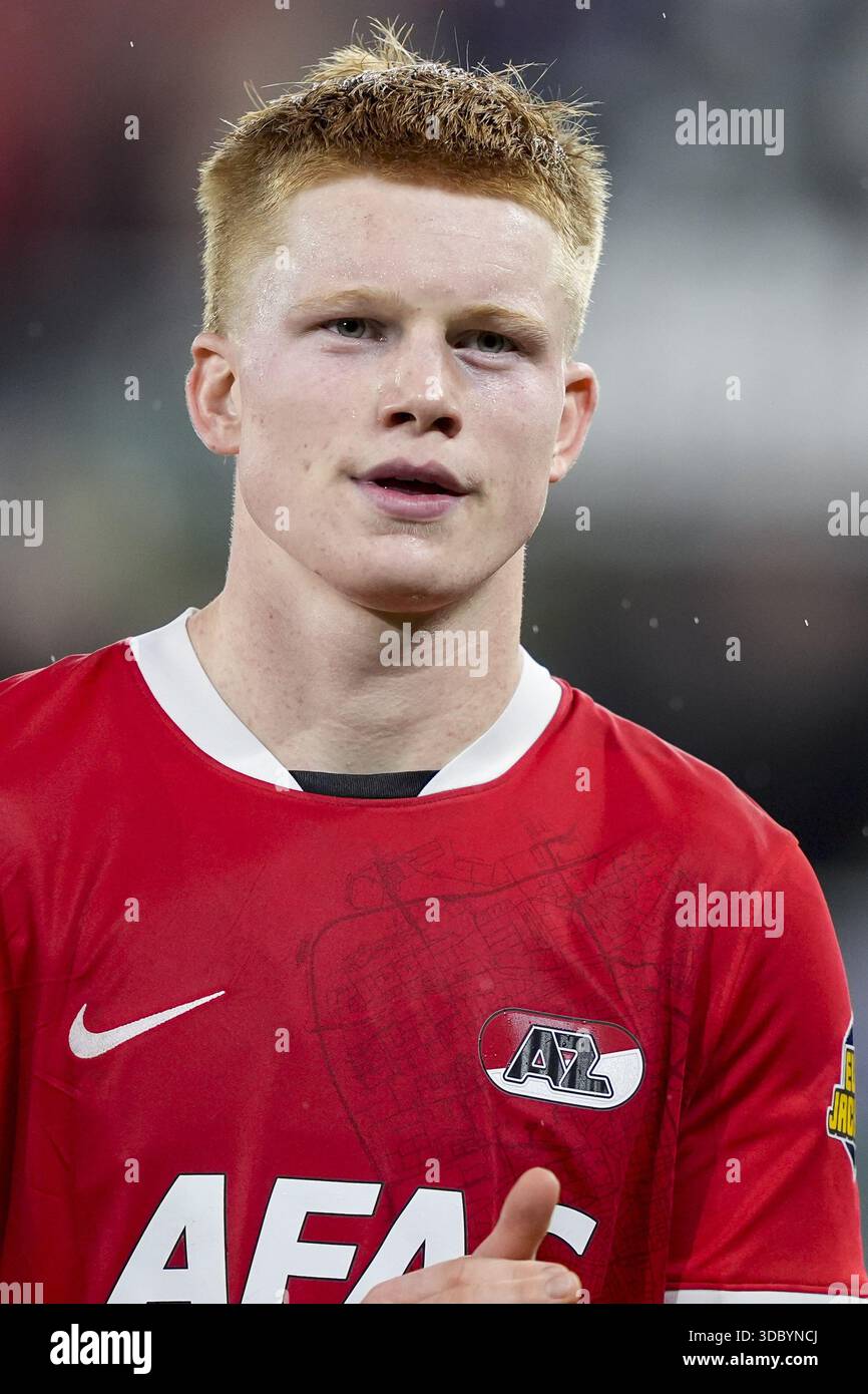 ALKMAAR , 18-12-2025 , AFAS stadium , season 2025 / 2026 , UEFA Europa Conference League ...