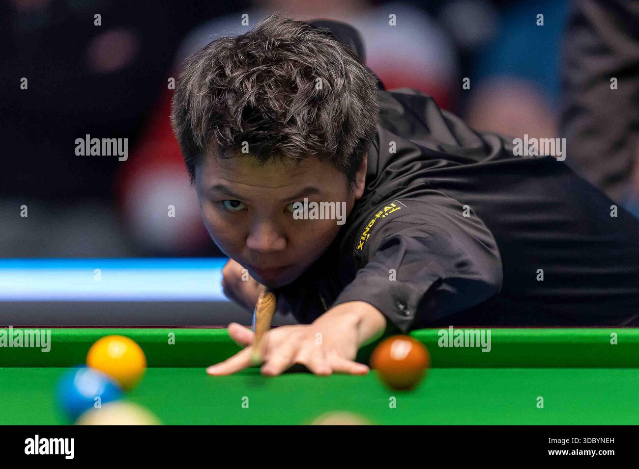 Edinburgh, Scotland. 18 December 2025. Zhou Yuelong during the ...
