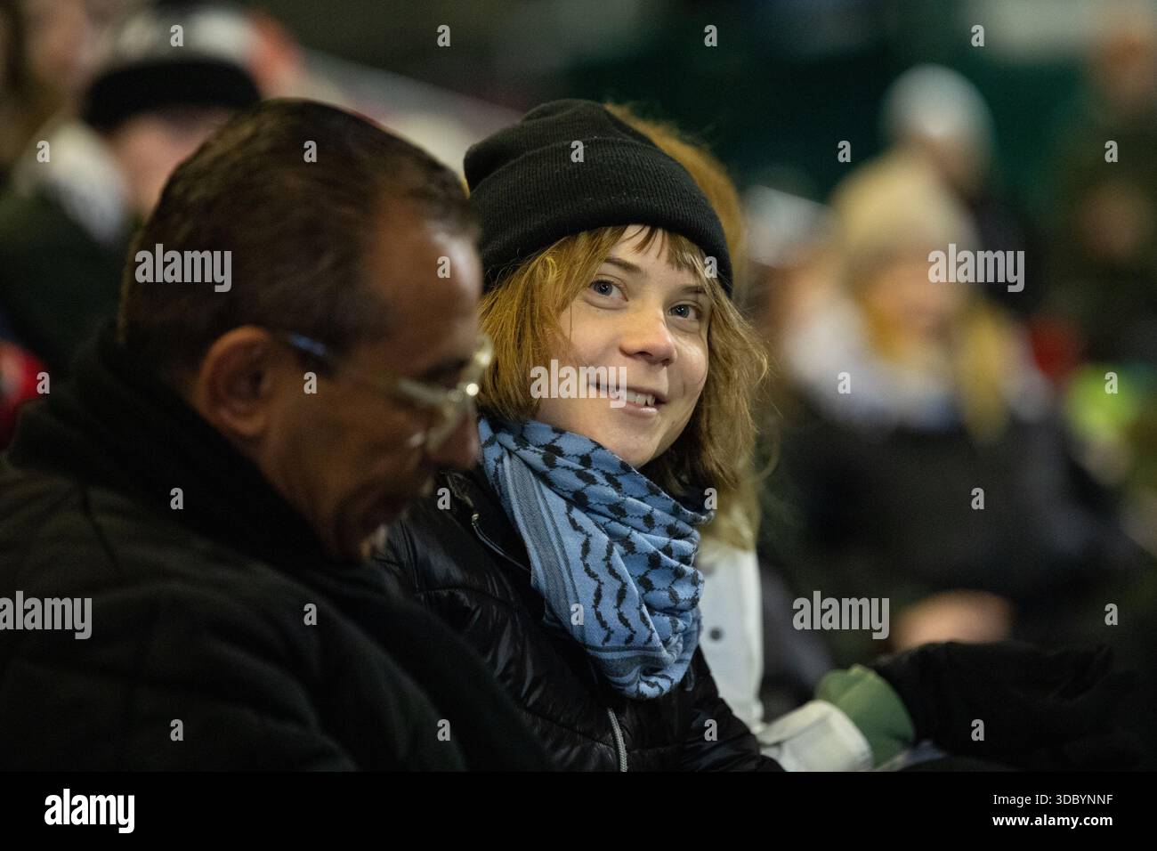 Dublin, Ireland – 18th December 2025 – Greta Thunberg at a ‘Words and ...