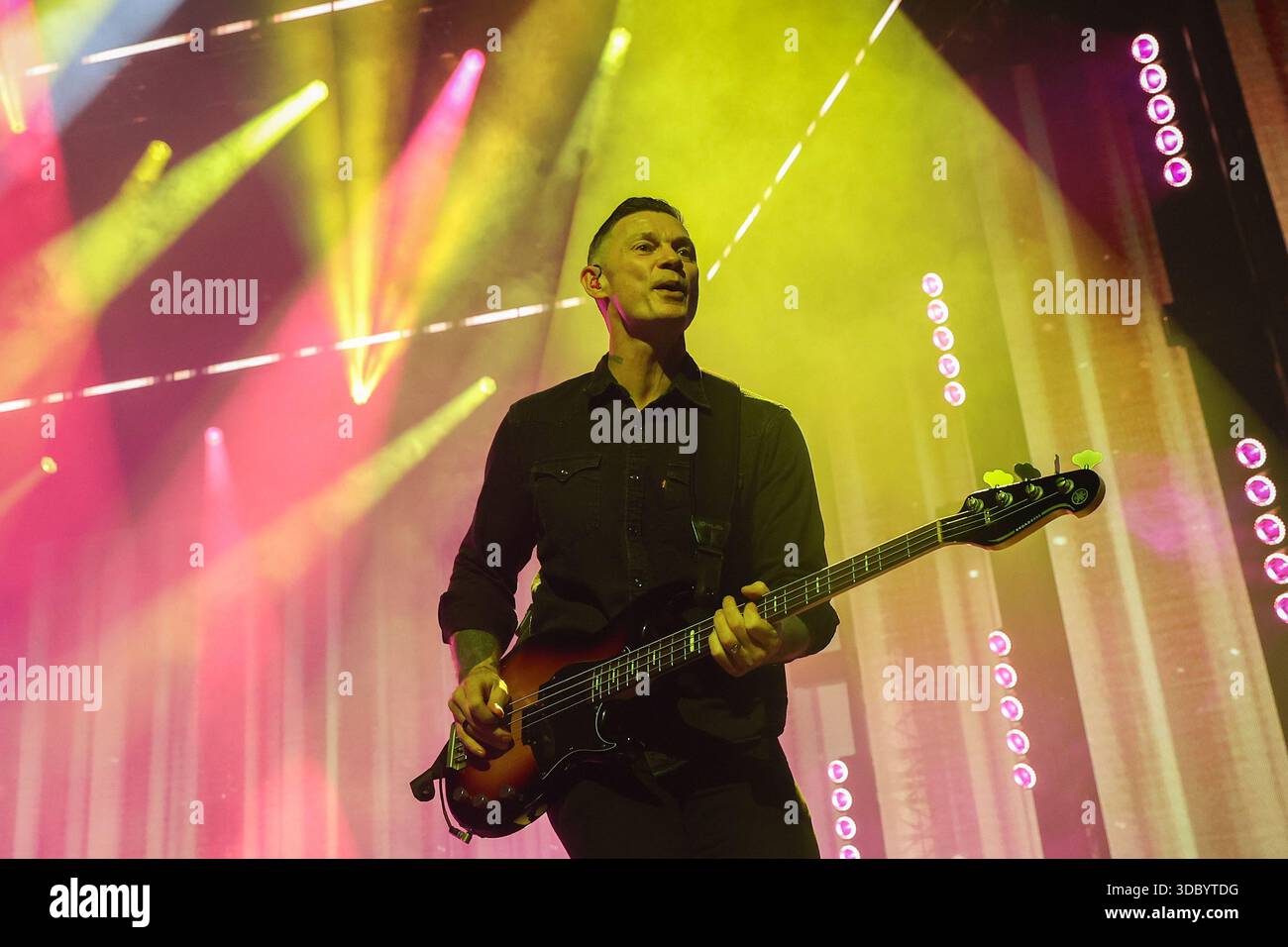 London, UK. December 18, 2025. Richard Jones of Welsh band the ...