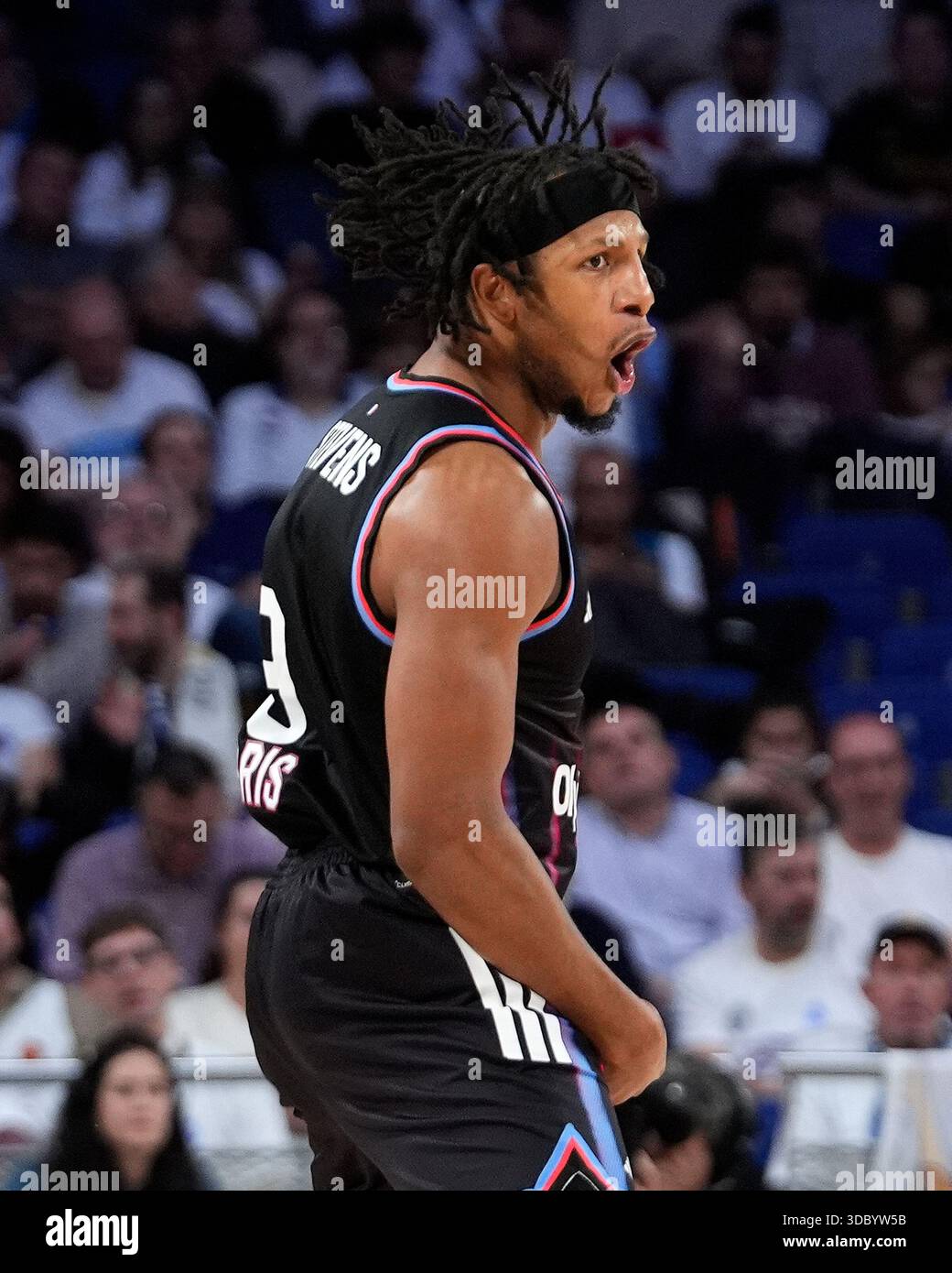 Paris Basketball's Lamar Stevens during Euroleague Regular Season Round ...
