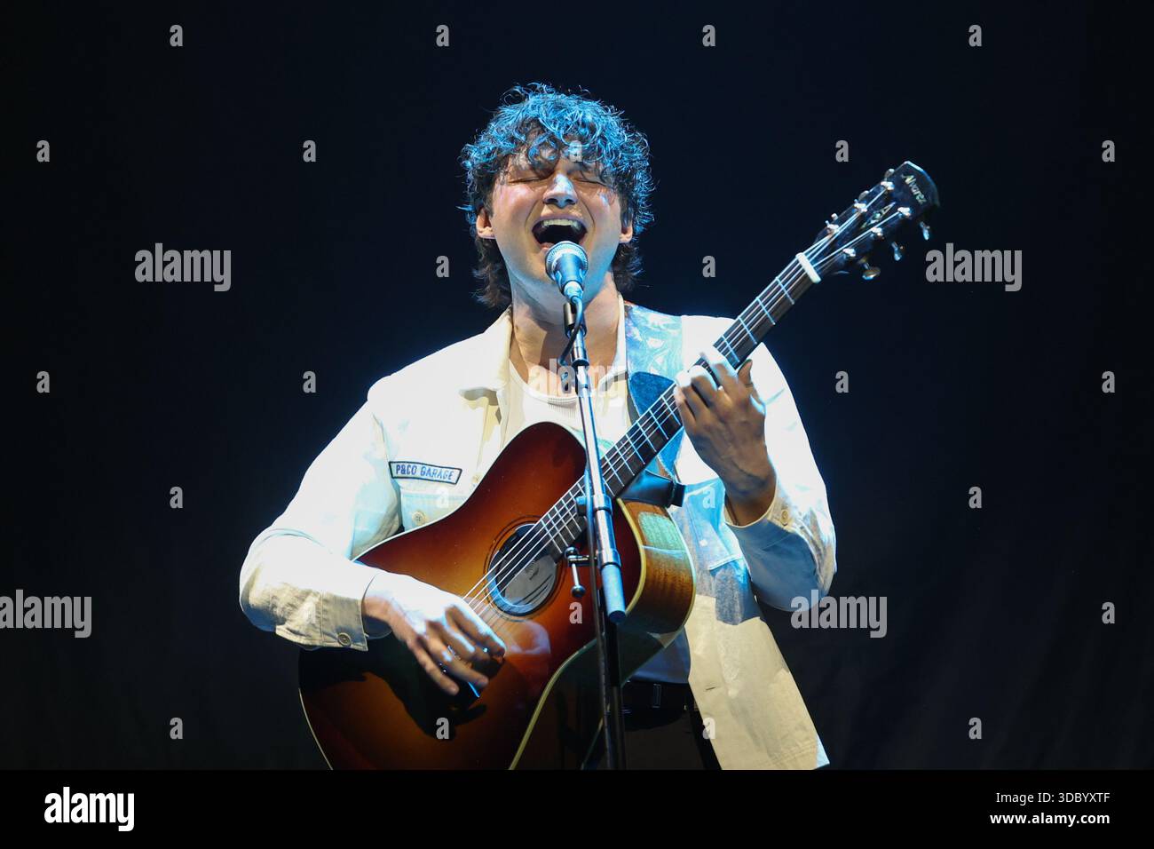 London, UK. December 18, 2025. Middlesbrough singer Finn Forster ...