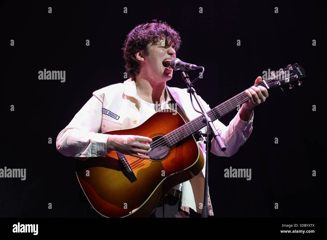 London, UK. December 18, 2025. Middlesbrough singer Finn Forster ...