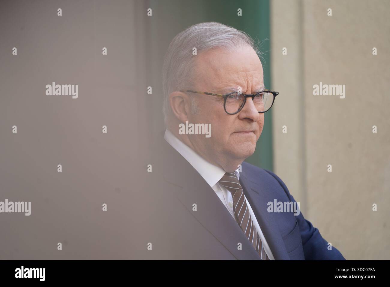 Australian Prime Minister Anthony Albanese during a press conference at ...