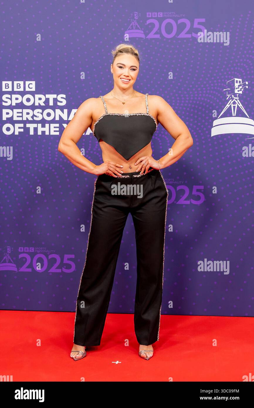 Manchester, England, 18th December, 2025. Livi Sheldon attends BBC ...
