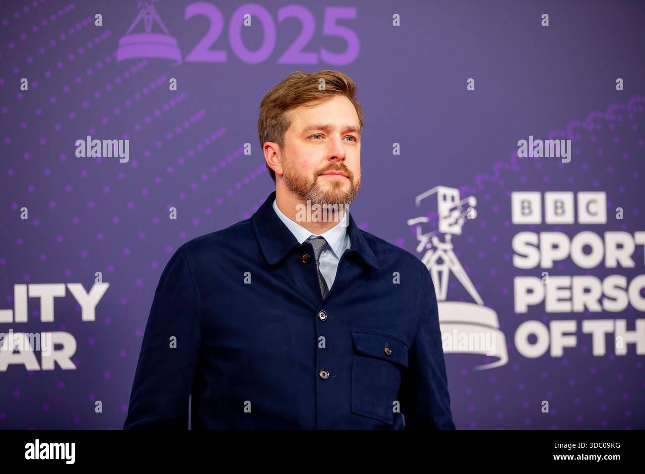 Manchester, England, 18th December, 2025. Iain Stirling attends BBC ...