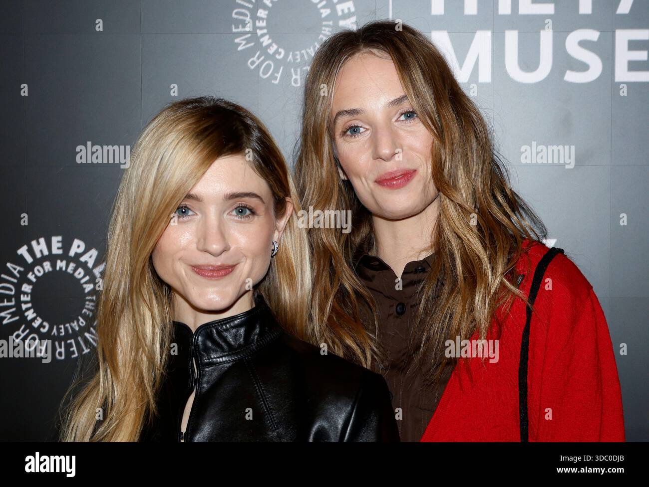 Natalia Dyer and Maya Hawke arrive on the red carpet at PaleyLive's ...